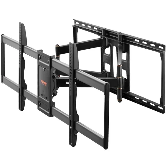 Full Motion TV Wall Mount for 37-90 inch TVs,Swivel and Tilt Adjustable ...