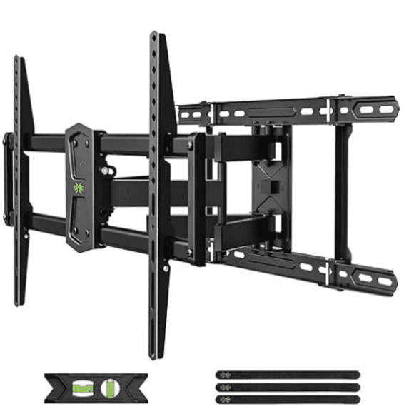 Full Motion TV Wall Mount 42"-84" TVS, Fits 16" 18" or 24" Studs, Heavy ...
