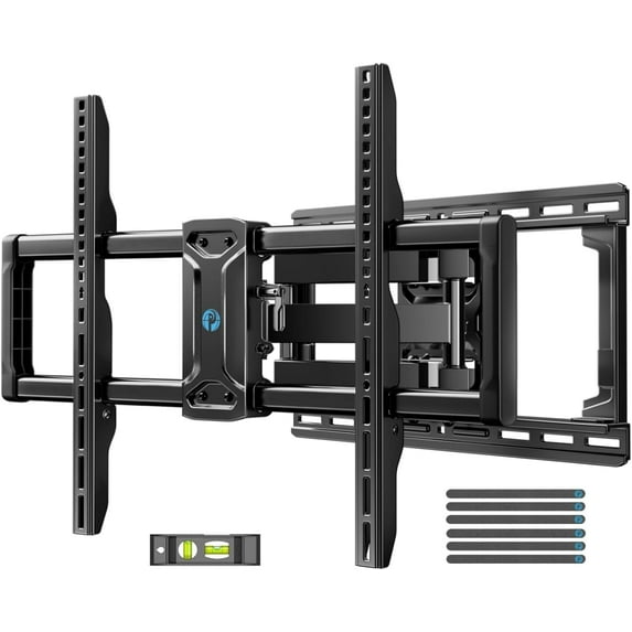 Full Motion TV Wall Mount for 42-85 inch Flat Screen LED TV up to ...