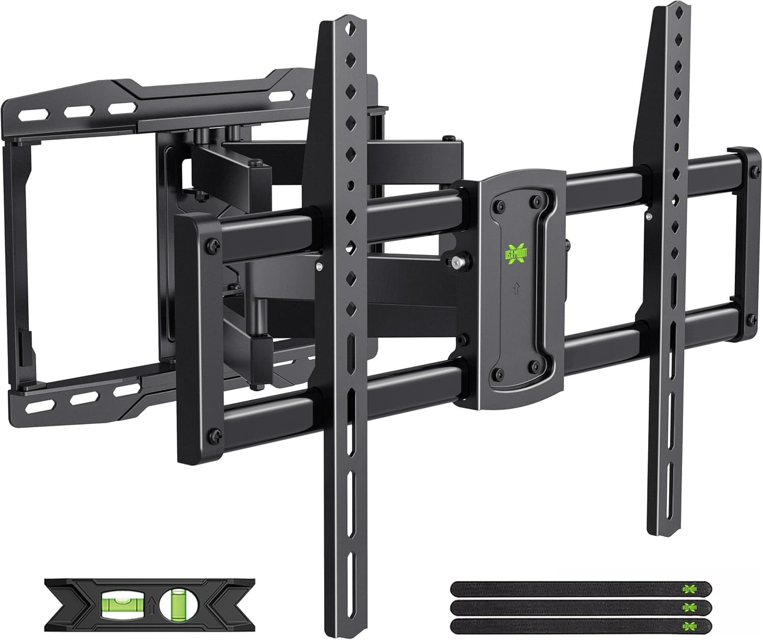 Full Motion TV Wall Mount for 42-85 inch, TV Mount Swivel and Tilt,Wall Mount Bracket with Dual ...