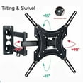 Full Motion TV Wall Mount Brackets for Most 32-55 Inch LED LCD Flat ...