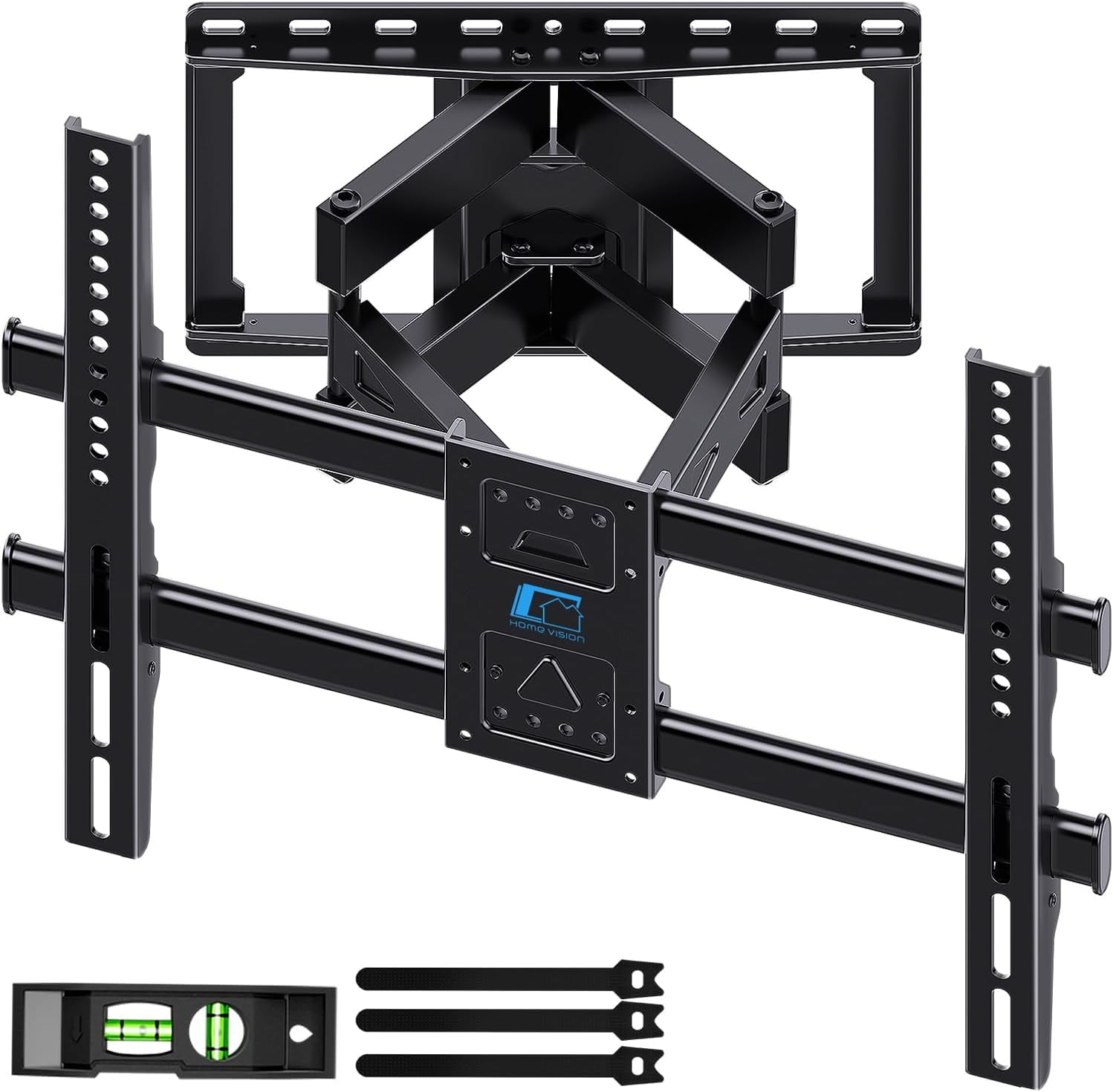 Full Motion TV Wall Mount for Most 32-85 inch TVs up to132lbs, Wall ...