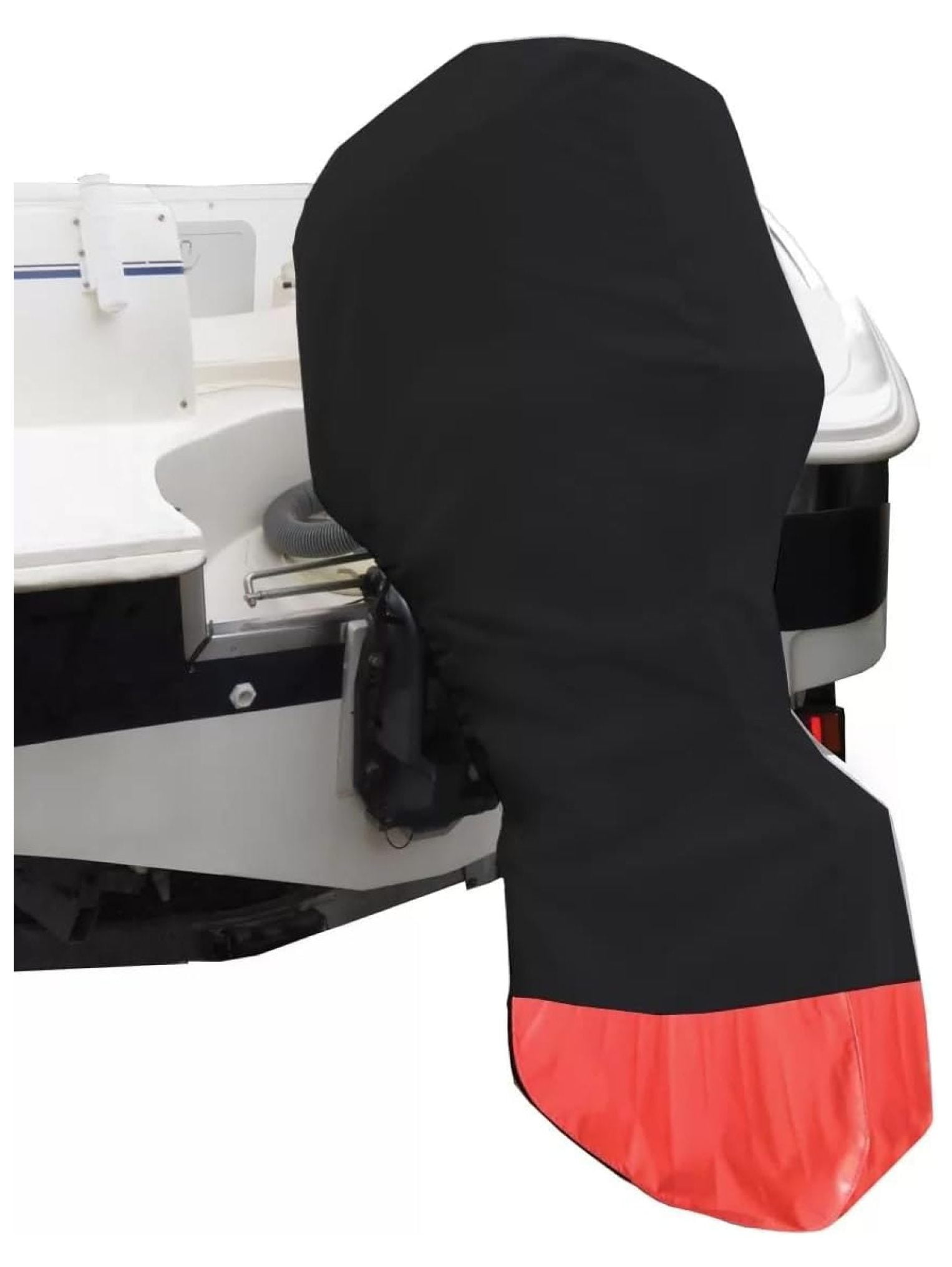 Full Outboard Motor Engine Cover (Black, 200hp to 300hp (Long Leg ...