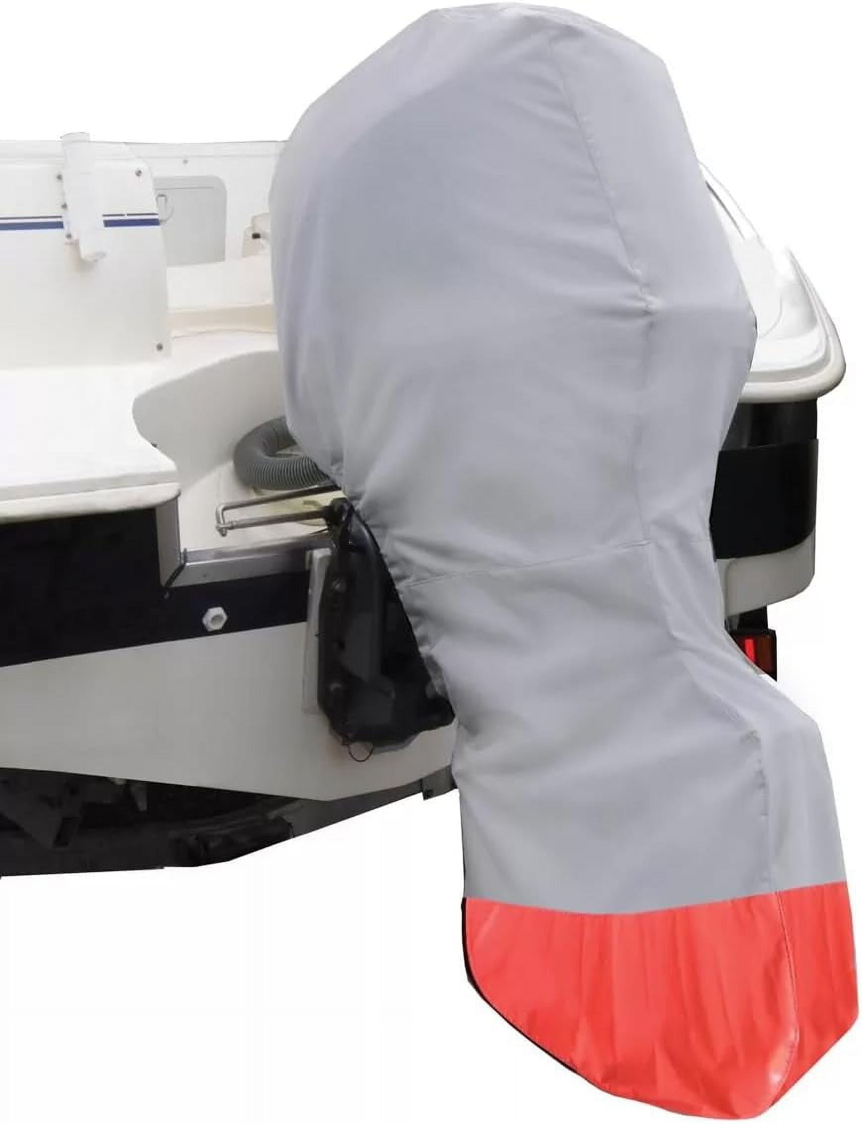 Full Outboard Motor Engine Cover (Gray, 15hp to 60hp) - Walmart.com