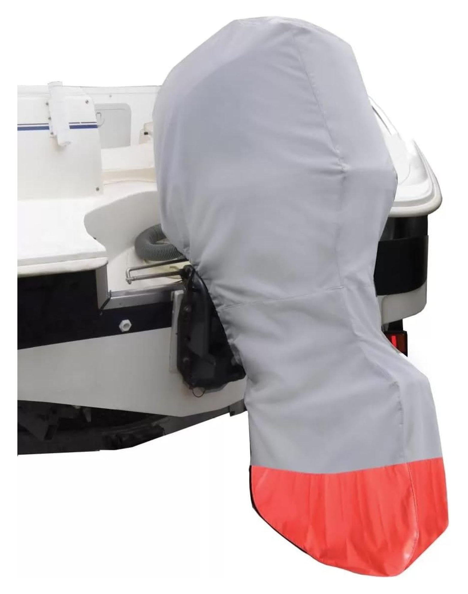 Full Outboard Motor Engine Cover (Gray, 200hp to 300hp (Long Leg ...
