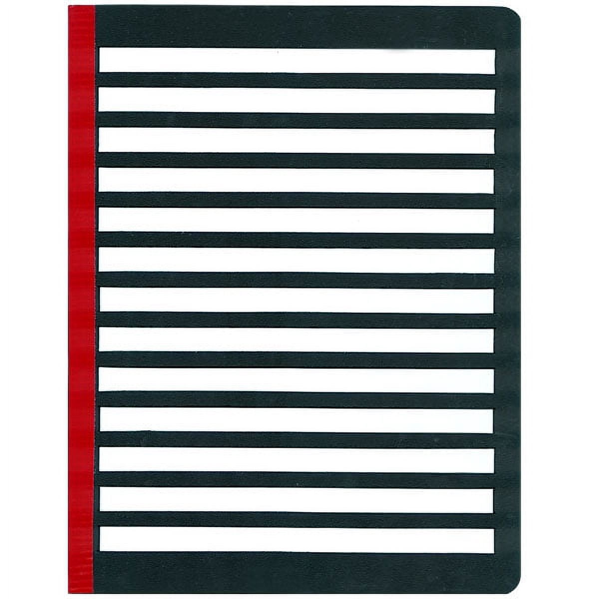 Full Page Fold-Over Writing Guide - Black-White - Walmart.com