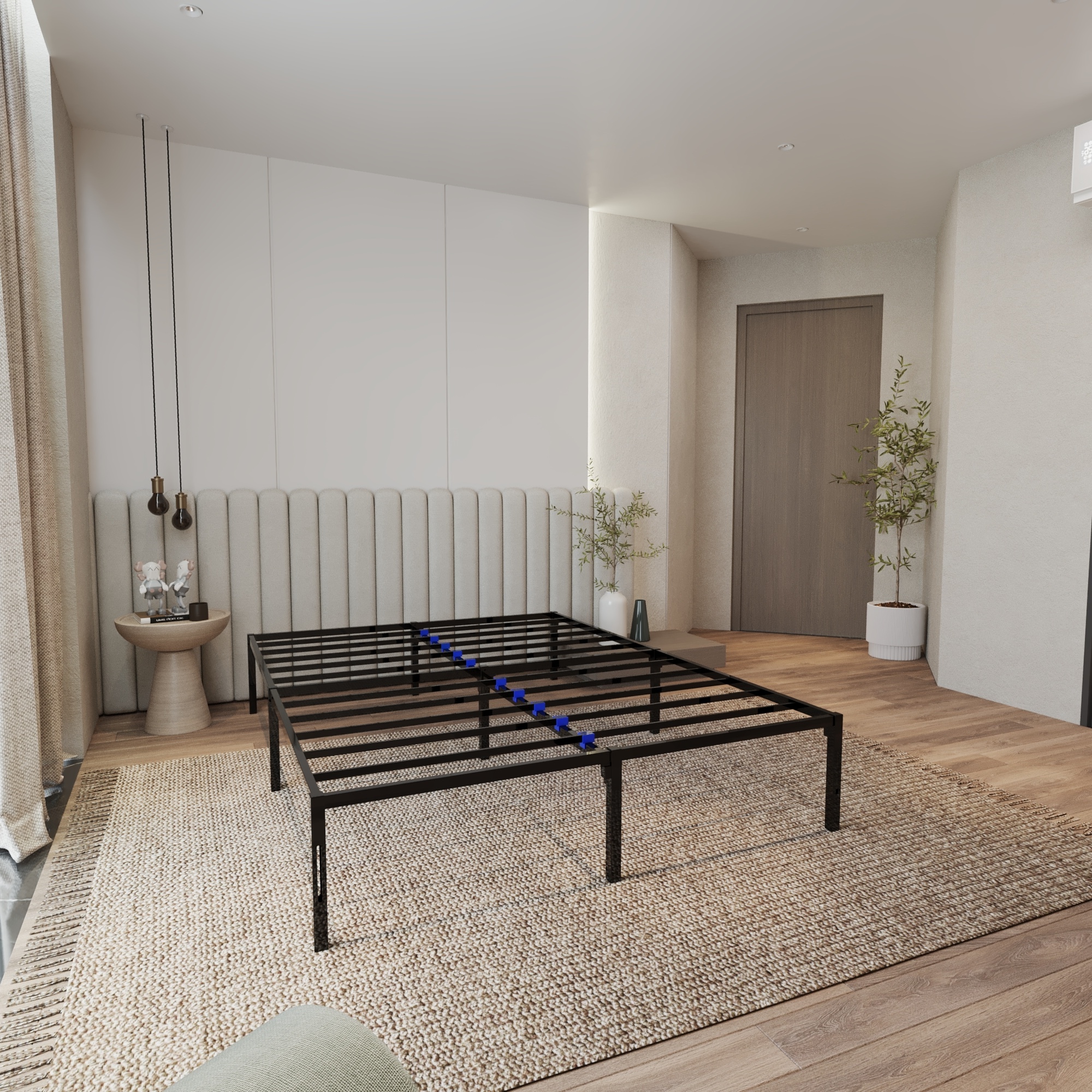 Signature Design by Ashley Better than a Boxspring Full Foundation Gray ...