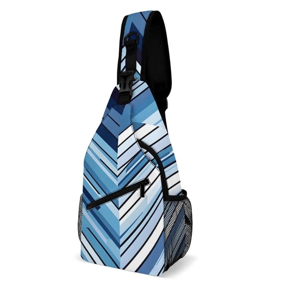 Full Print Chest Bag 8×15in Outer Large Bag On Both Sides Of Mesh Bag ...