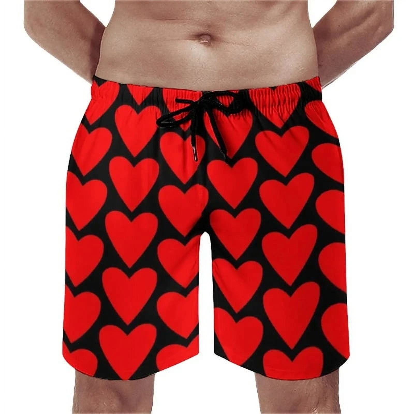 Full Print Playing Poker Board Shorts For Men Summer Casual Hip-hop ...