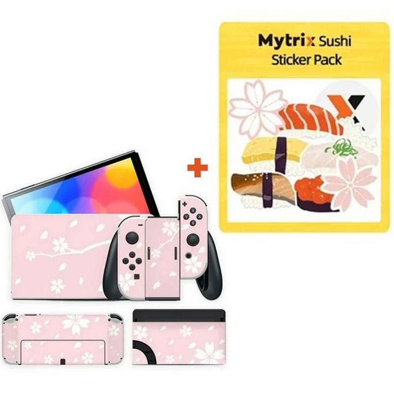 Full Protective Stickers Set for Nintendo Switch OLED and 10P Sticker ...