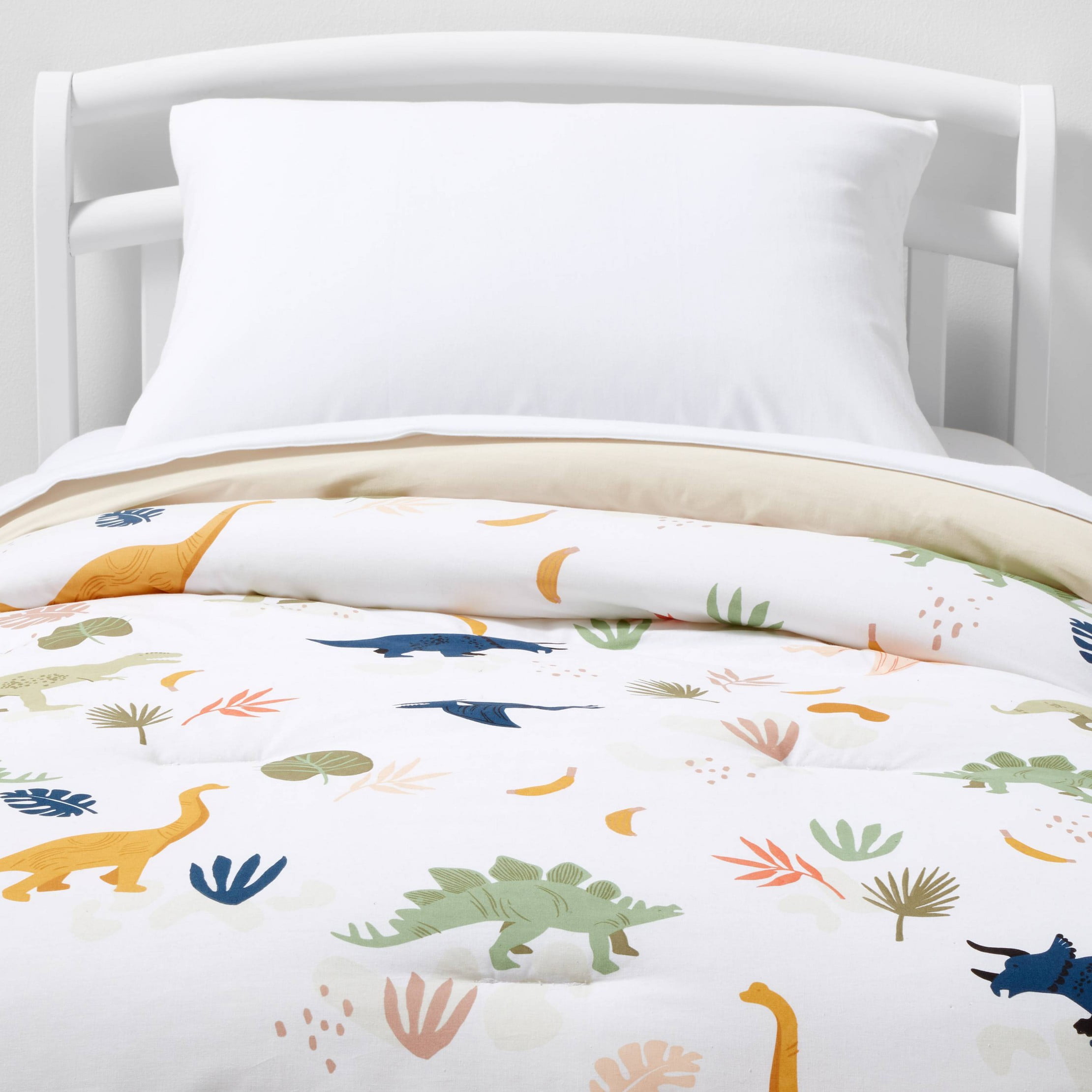 Full/Queen Dinosaur Cotton Kids' Comforter Set - ™ - Walmart.com