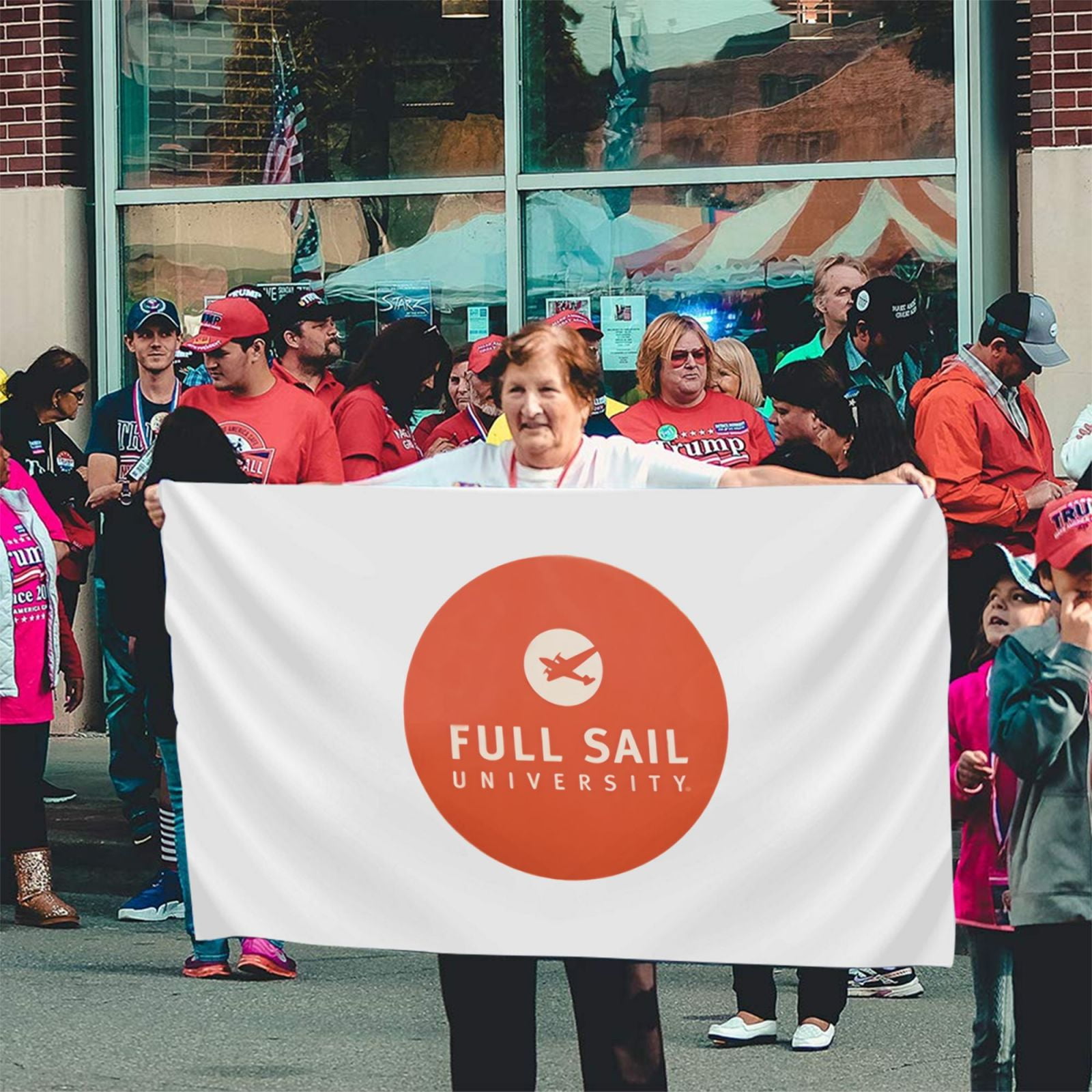 Full Sail University Logo Flag 3x5 Ft Holiday Banner Garden Yard House ...