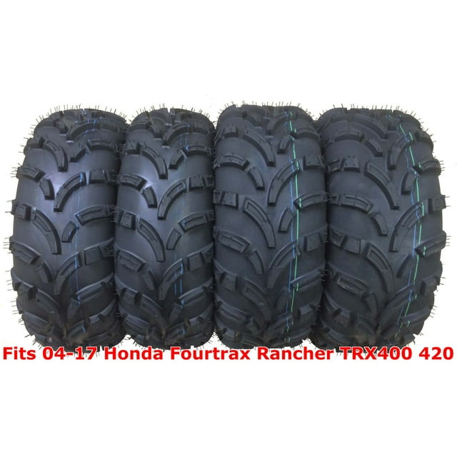 Full Set 04-17 Honda Fourtrax Rancher TRX400 420 ATV Tires 24x8-12 ...