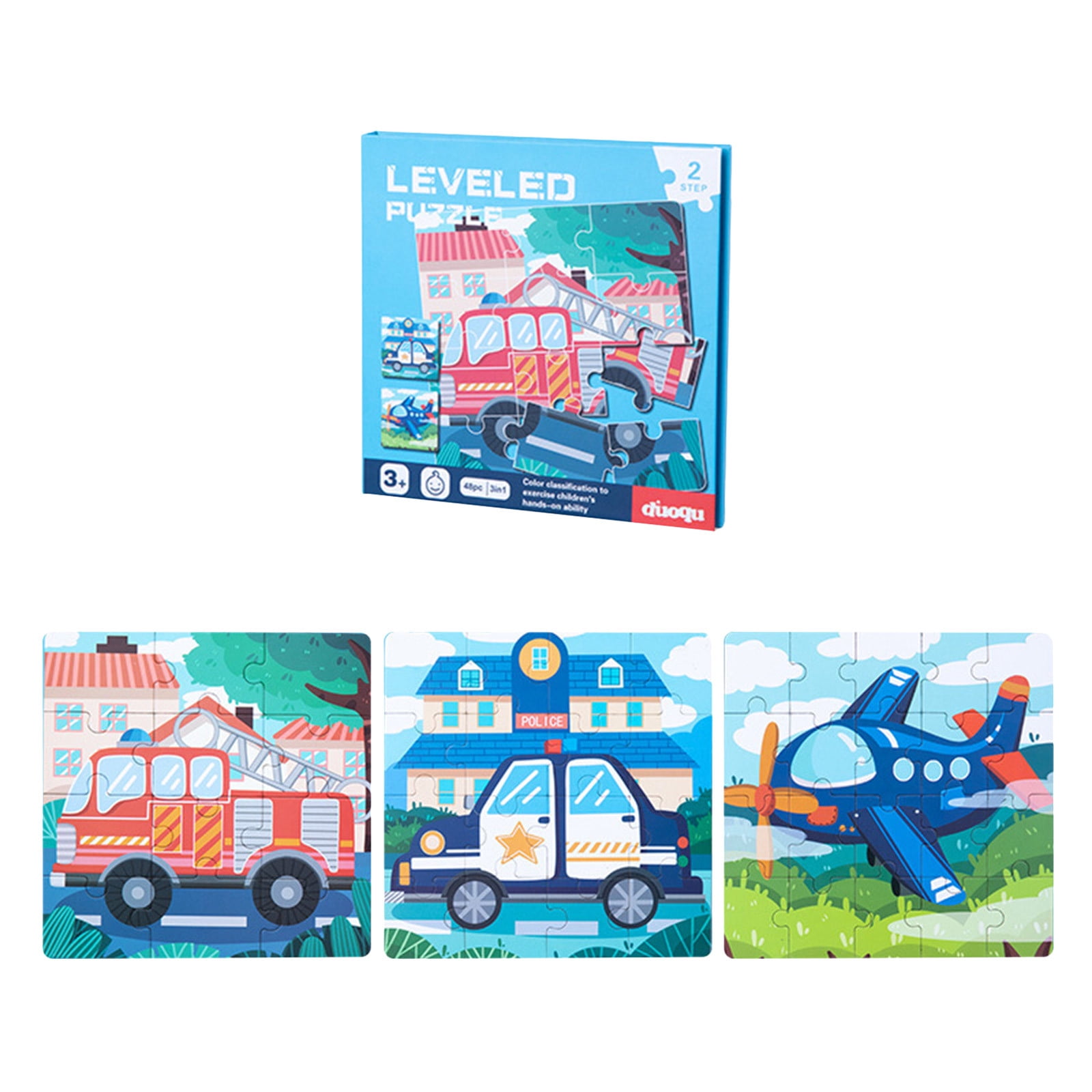 Full Set of 10 Advanced Magnetic Puzzles for Toddlers Aged 3 to 7, 3-in ...