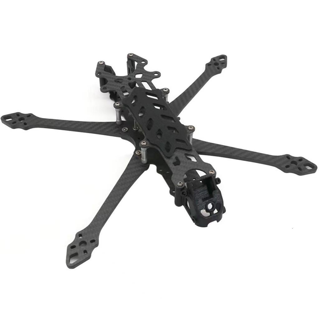 Full Set 7inch Carbon Fiber Frame Kit 5.0mm Arm Quadcopter H Type Frame ...