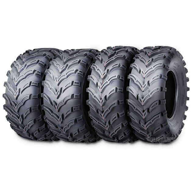 Road Guider ATV UTV Full Set Tires: 27x9-12 Front, 27x11-12 Rear 6PR ...