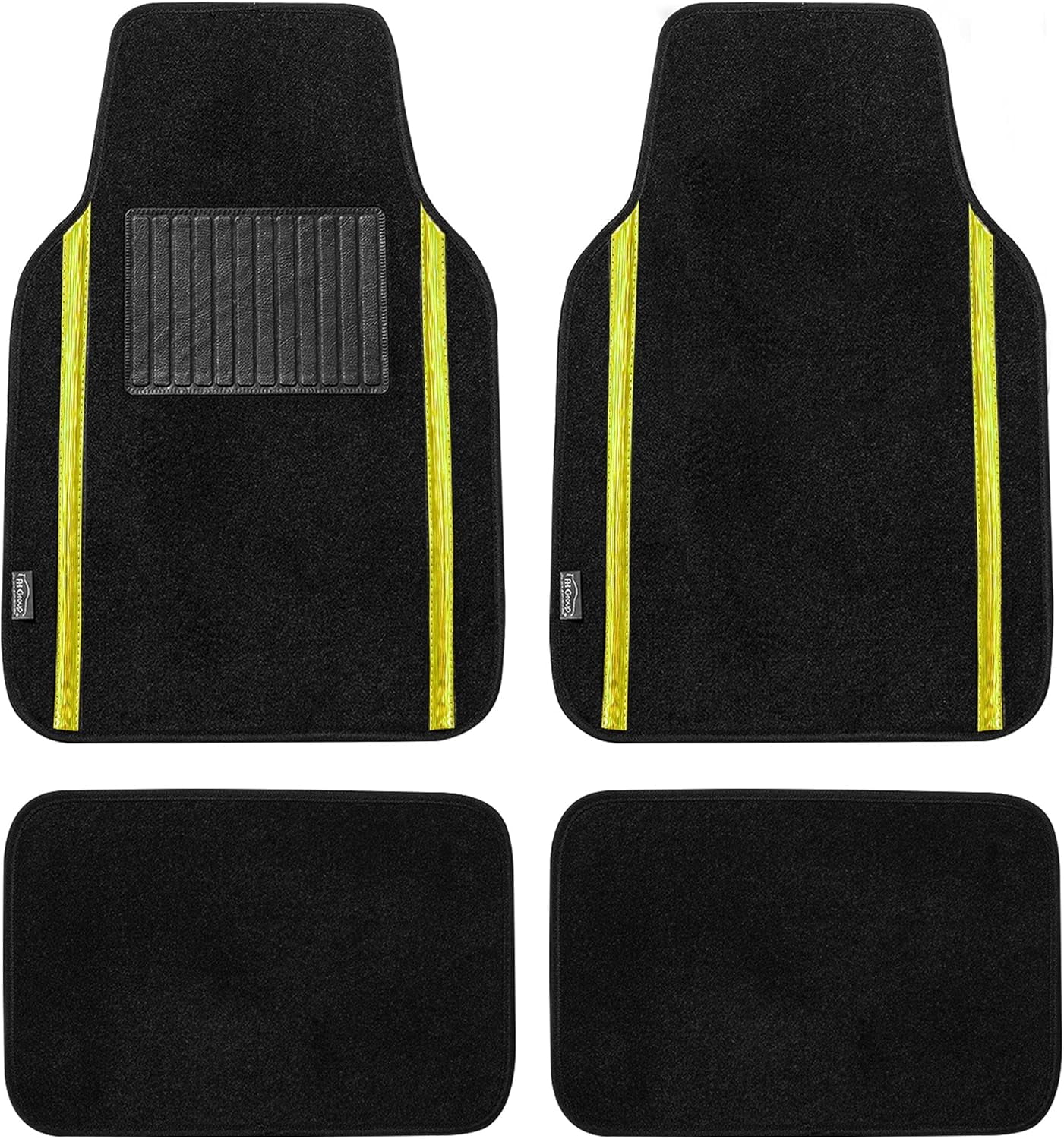 Full Set Faux Leather Car Seat Covers - Universal Fit, Low Back Front ...