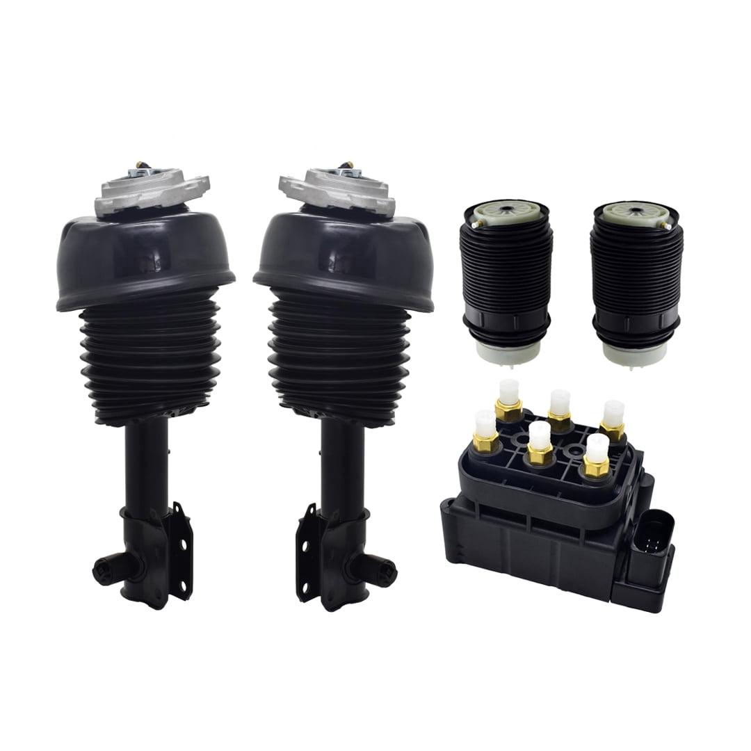 Full Set Front Air Suspension Spring Strut-Air Suspension Solenoid ...