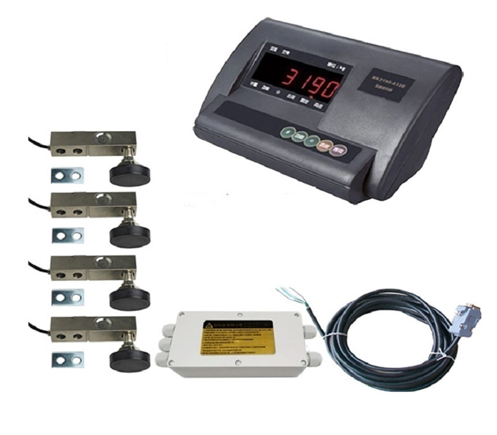 Full Set Of Accessories For Small Weighbridge Instrument Wide Measuring ...