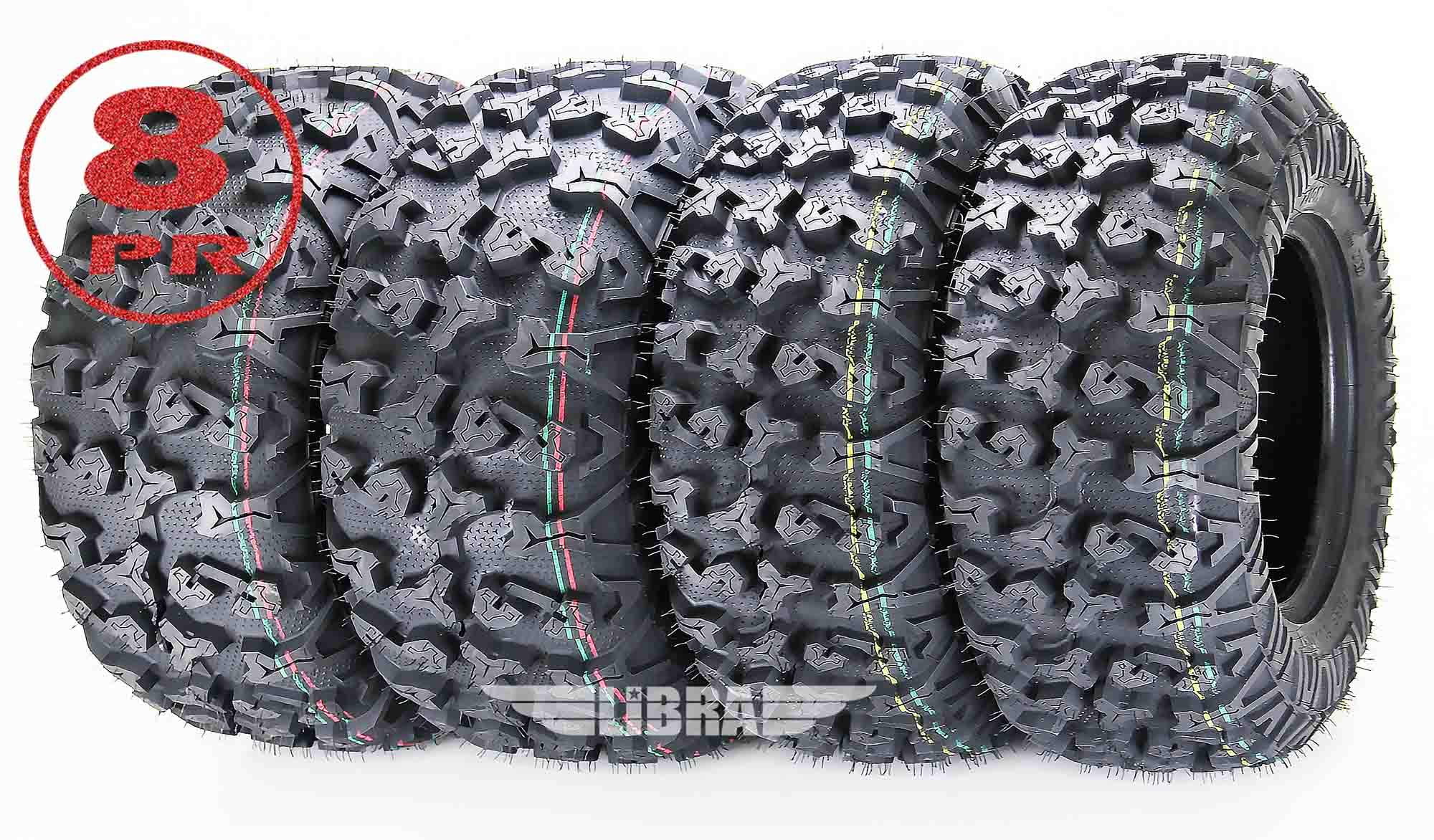 WANDA Full Set Radial ATV Tires 30x10R14 for 2017 Polaris RZR XP 1000 ...