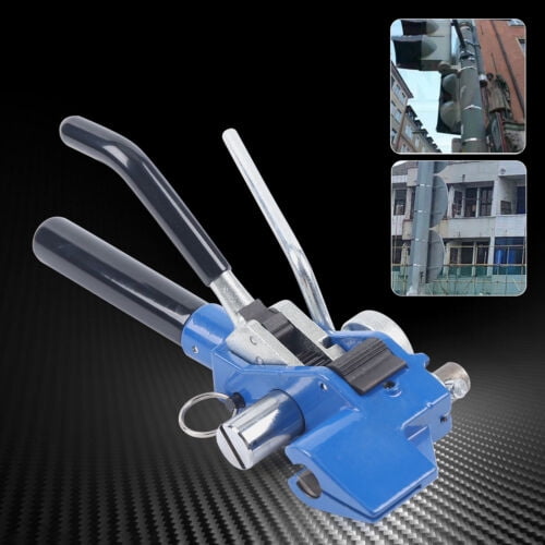 Full Set Stainless Steel Cable Tie Strapping Tool Banding Kit Light ...