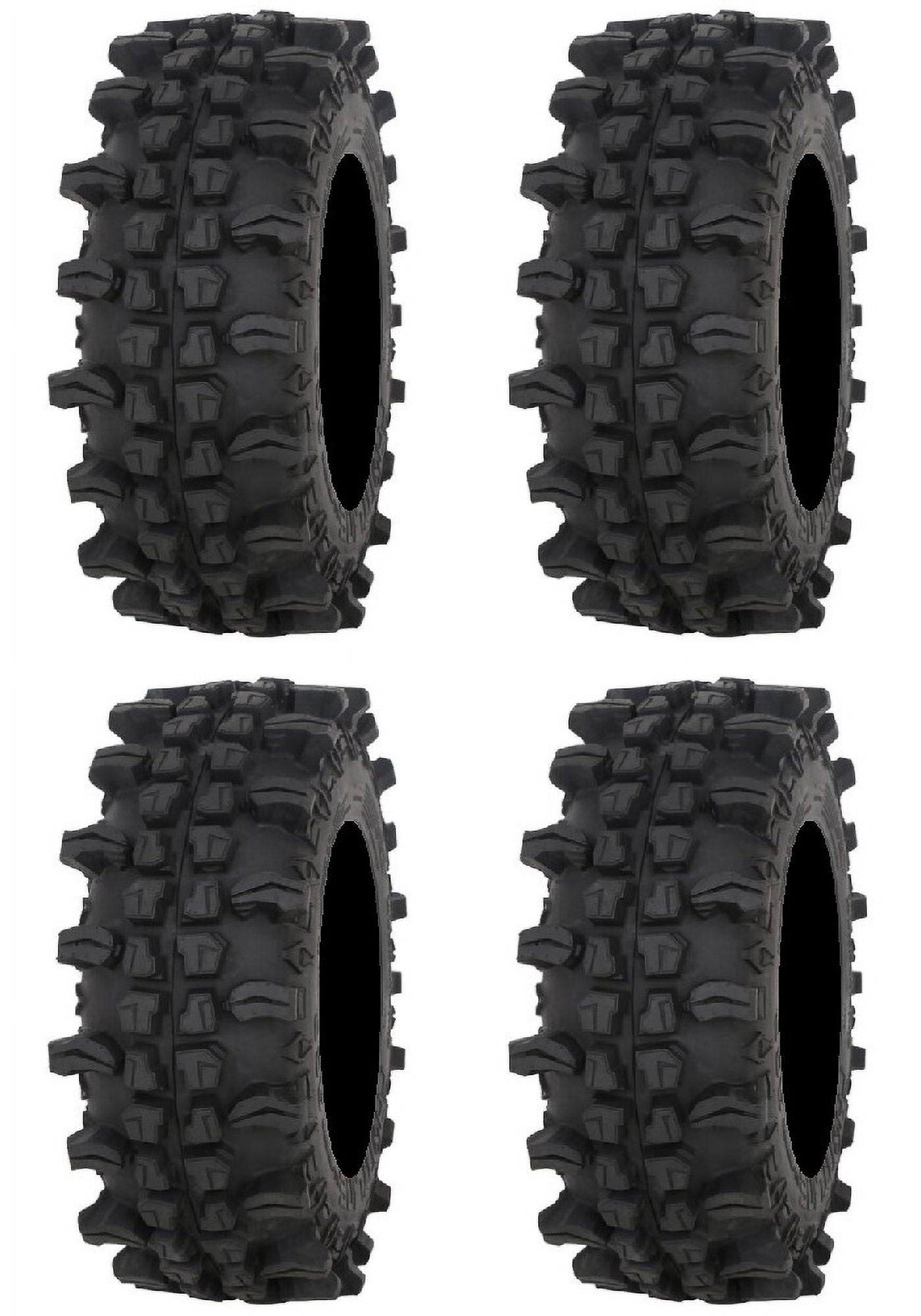 Full Set of Frontline ACP (10ply) Radial ATV Tires [35x9.5-20] (4 ...