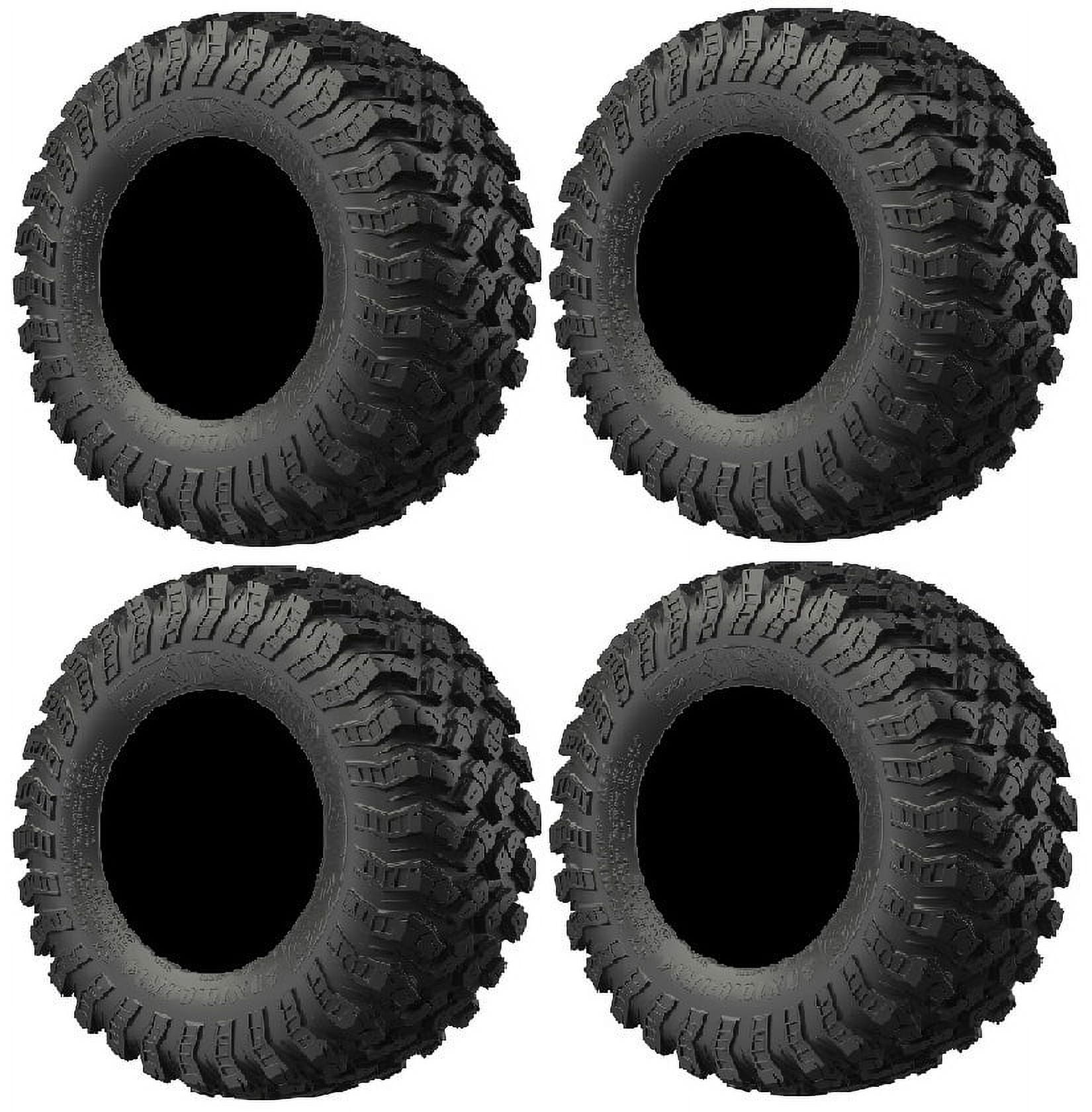 Full Set of Motosport EFX MotoRally (8ply) Radial 35x10-18 ATV Tires (4 ...