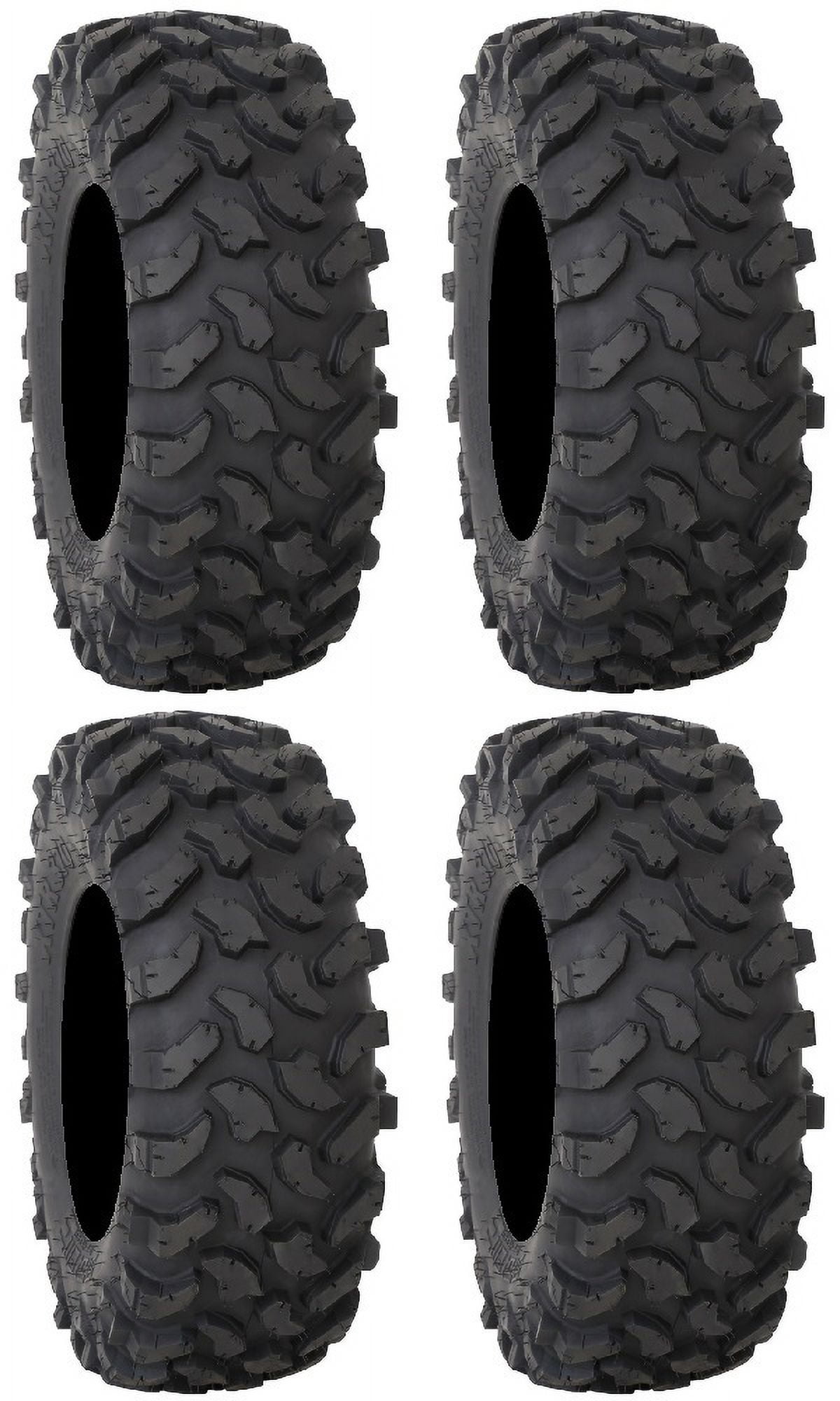 Full Set of System 3 XTR370 (8ply) Radial ATV Tires [37x10-15] (4 ...