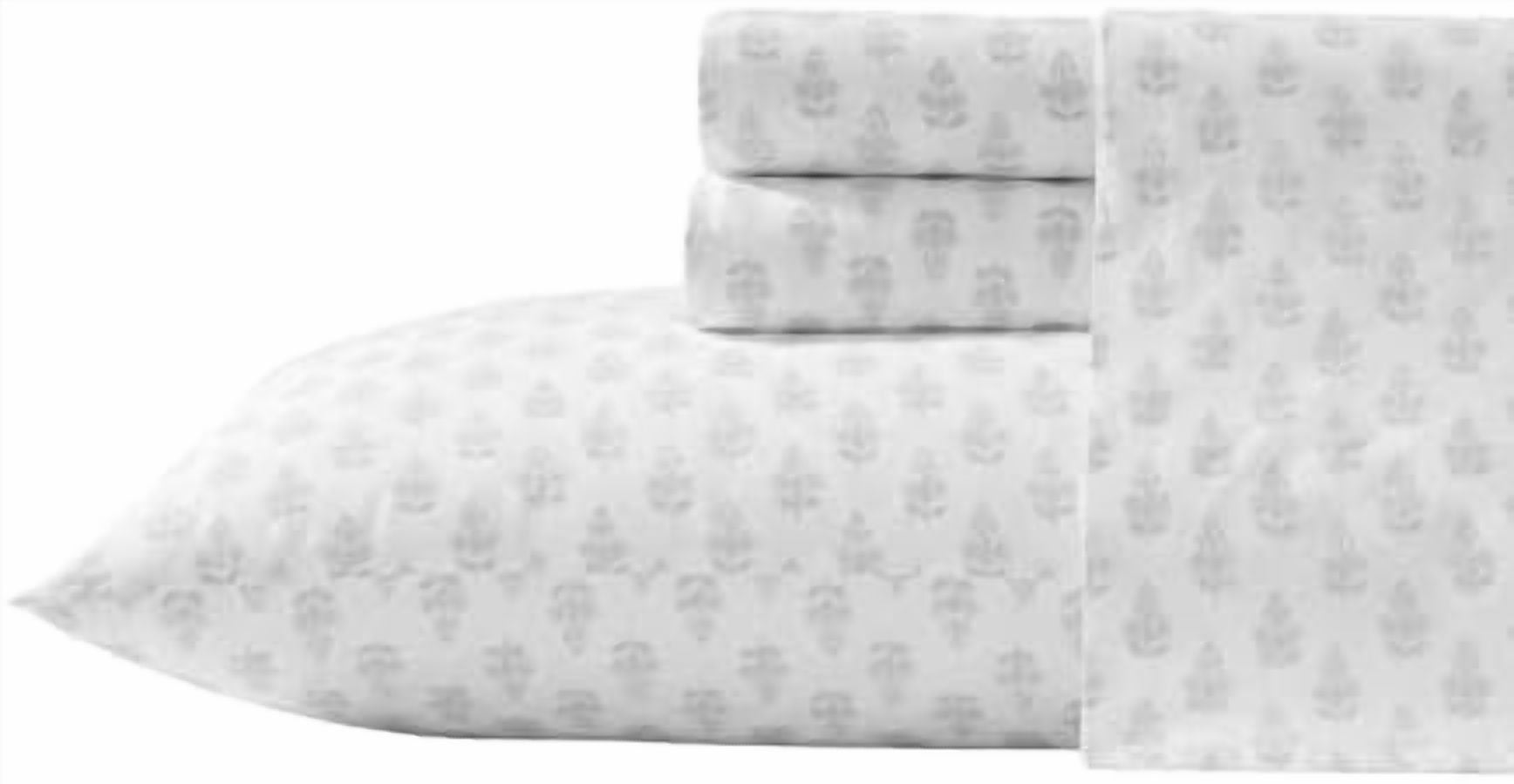 - Full Sheets, Lightweight & Breathable Cotton Percale Bedding Set with ...