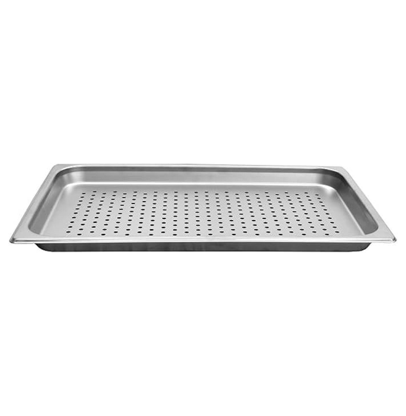 -Full Size 1-1/4" Deep Perforated Stainless Steel Anti-Jamming Pan 24 ...