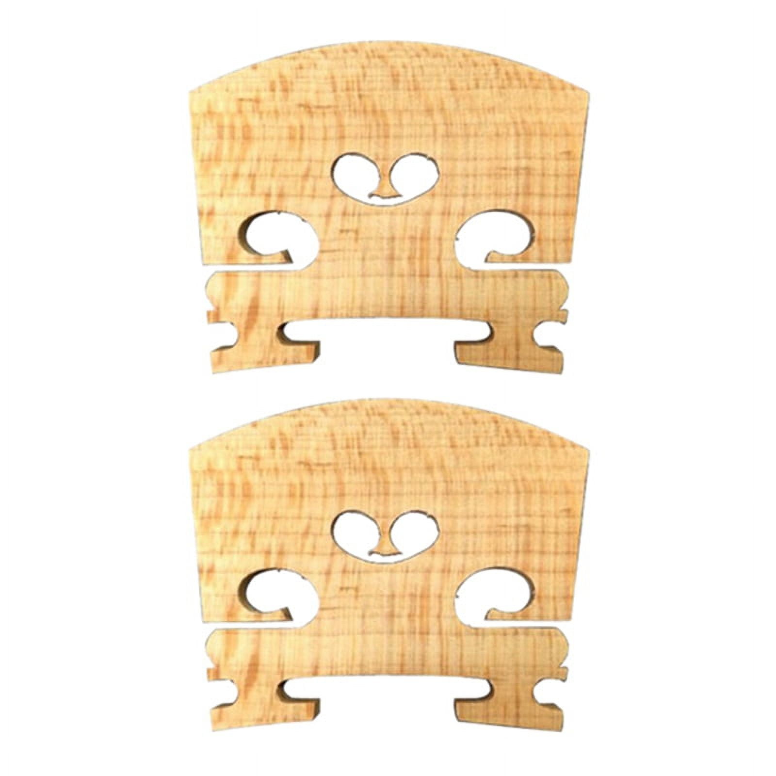 2X Full Size 4/4 Violin Bridge - Walmart.com