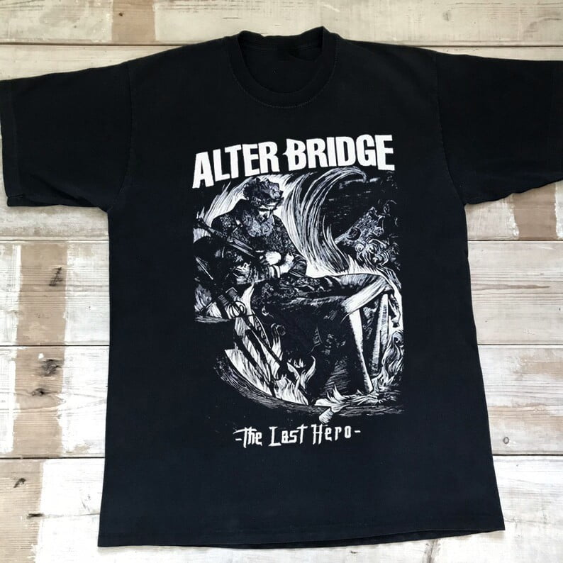 Full Size Alter Bridge Rare Rock Tee For Fans TD336 - Walmart.com