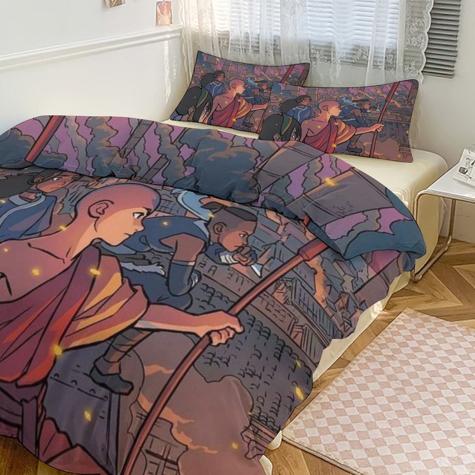 Full Size Avatar The Last Airbender Comforter Set for Kids Contains One ...