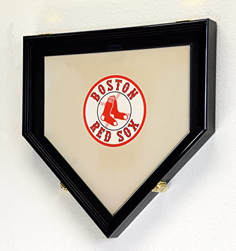 Full Size Baseball Home Plate Base Display Case Cabinet Shadowbox ...