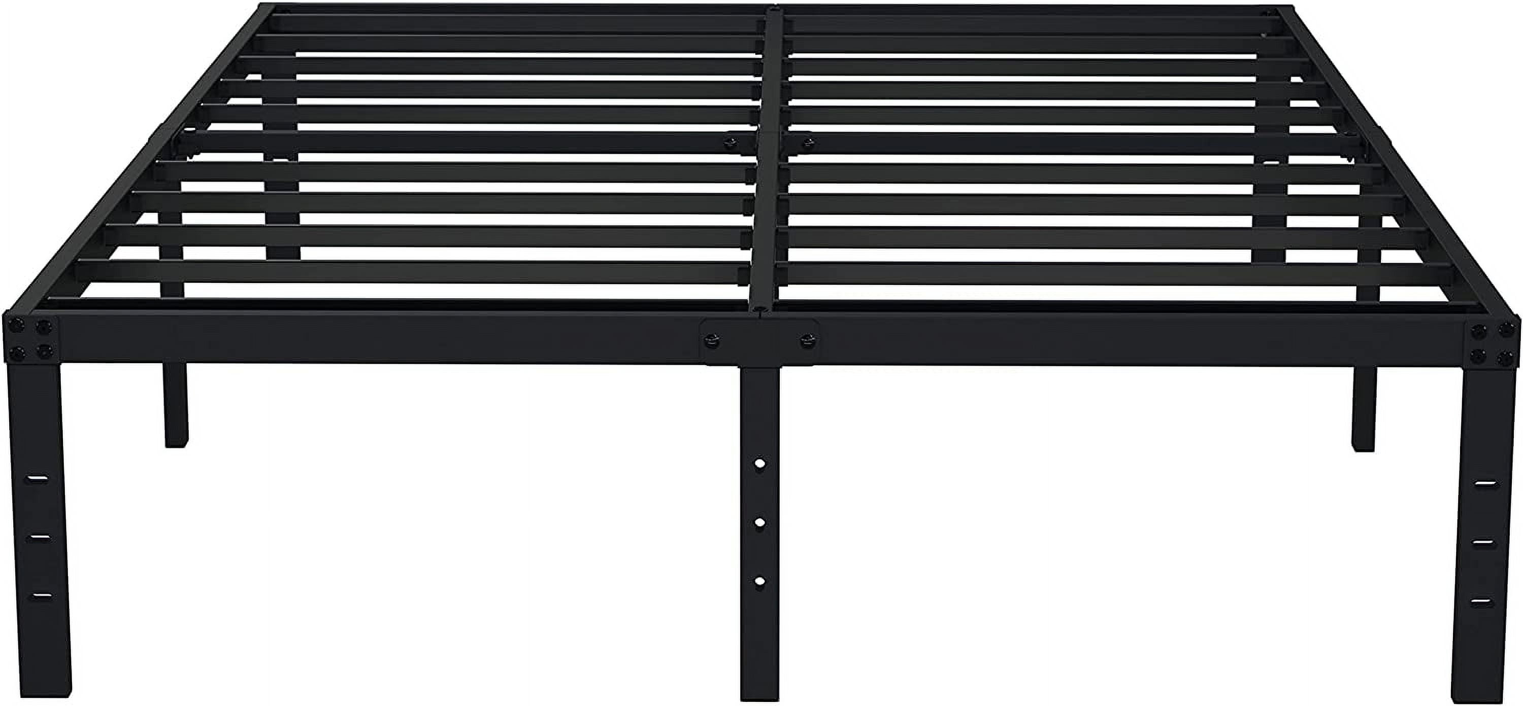 Full Size Bed Frame 16 Inch Heavy Duty Metal Platform Beds No Box ...