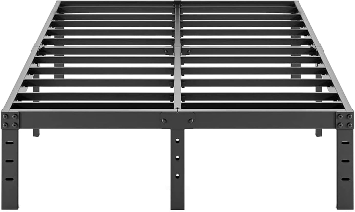 Full Size Bed Frame 16 Inch Tall Heavy Duty Metal Platform Bed Frame ...
