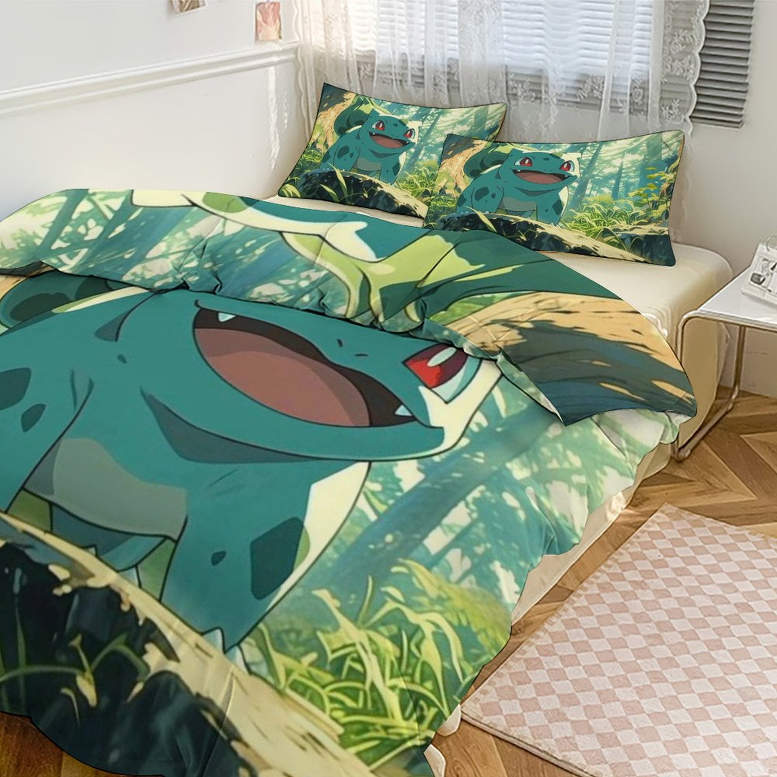 Full Size Bedding Sets Pokemon Bedding Set for Kids Pokemon Merch Anime ...