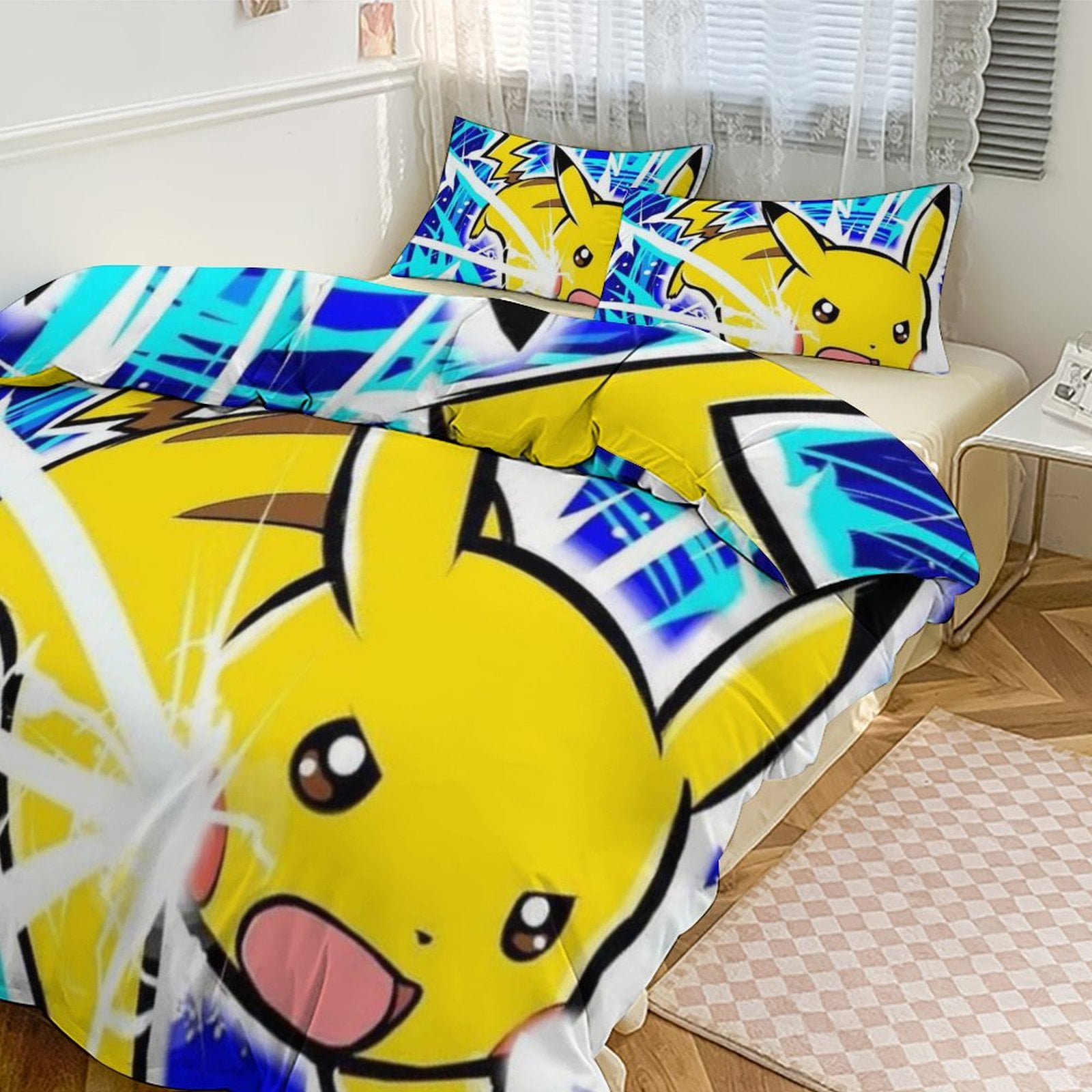 Full Size Bedding Sets Pokemon Bedding Set for Kids Pokemon Merch Anime ...