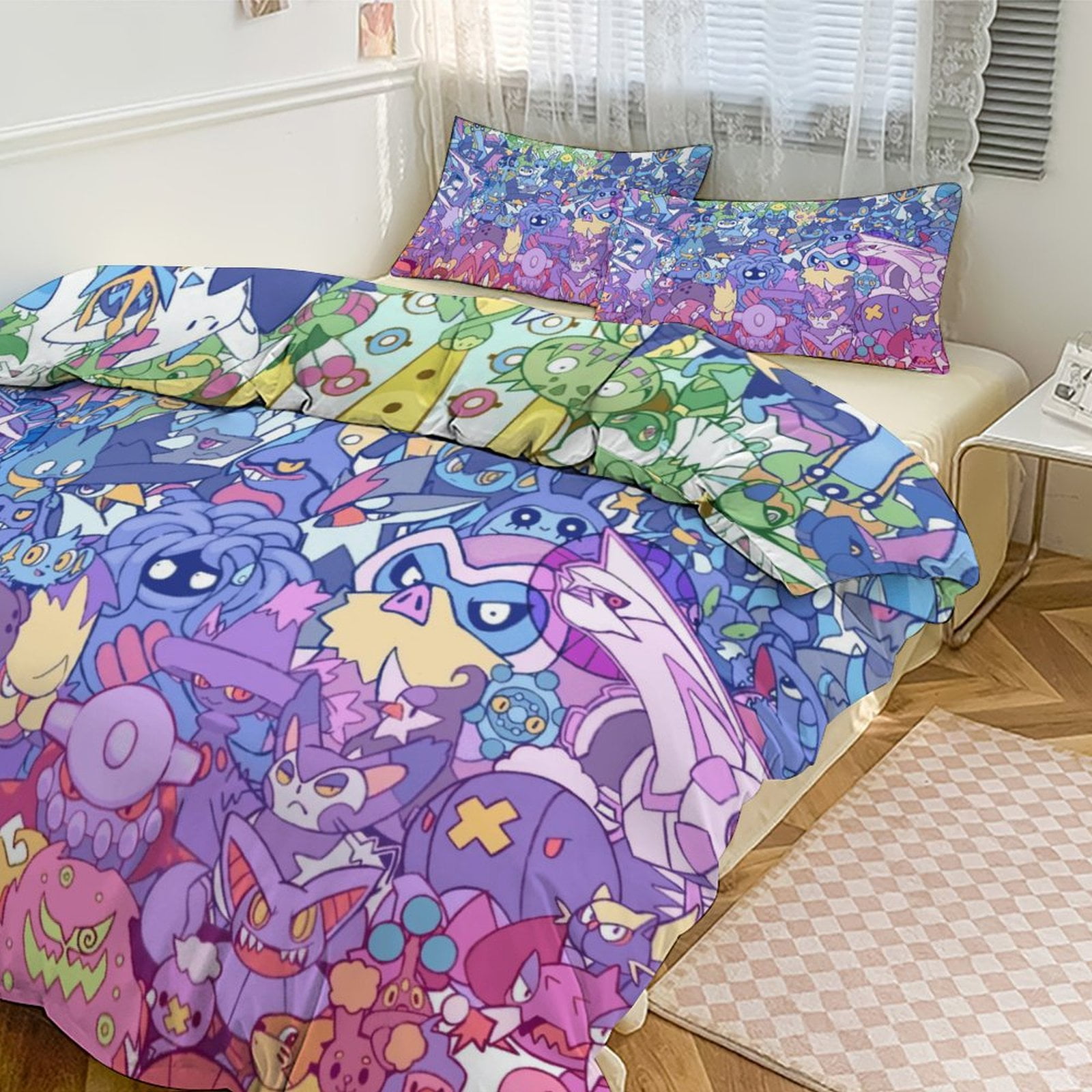 Full Size Bedding Sets Pokemon Bedding Set for Kids Pokemon Merch Anime ...