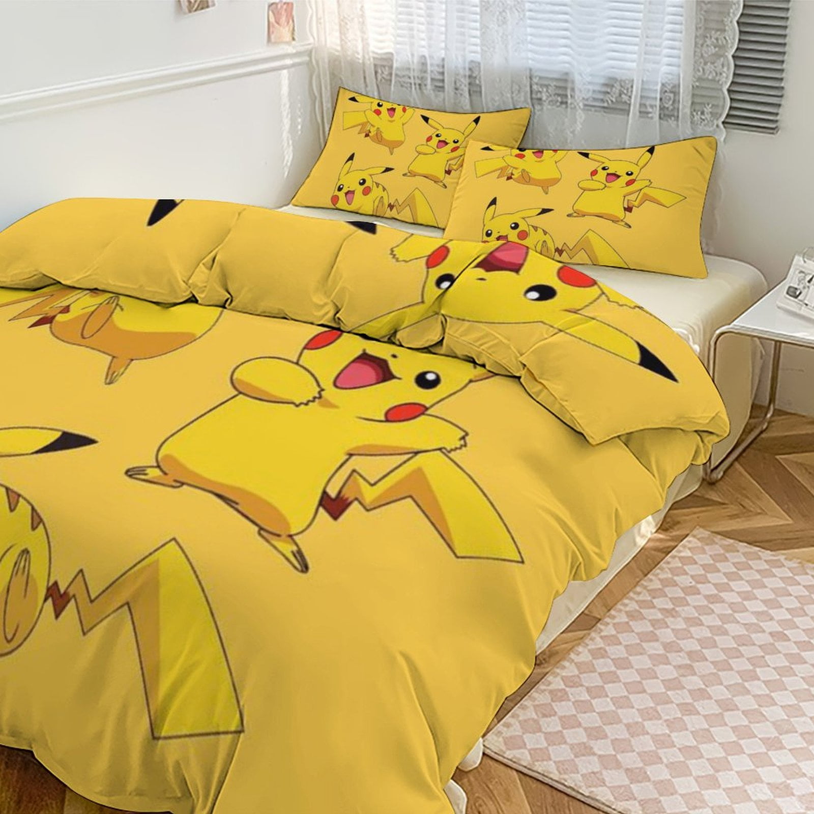Full Size Bedding Sets Pokemon Bedding Set for Kids Pokemon Merch Anime ...