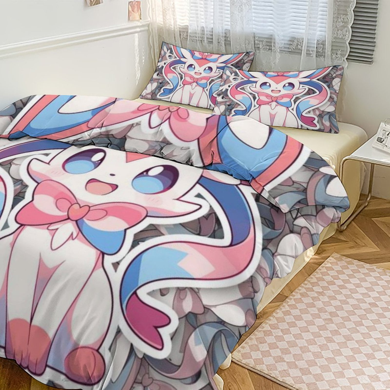 Full Size Bedding Sets Pokemon Bedding Set for Kids Pokemon Merch Anime ...