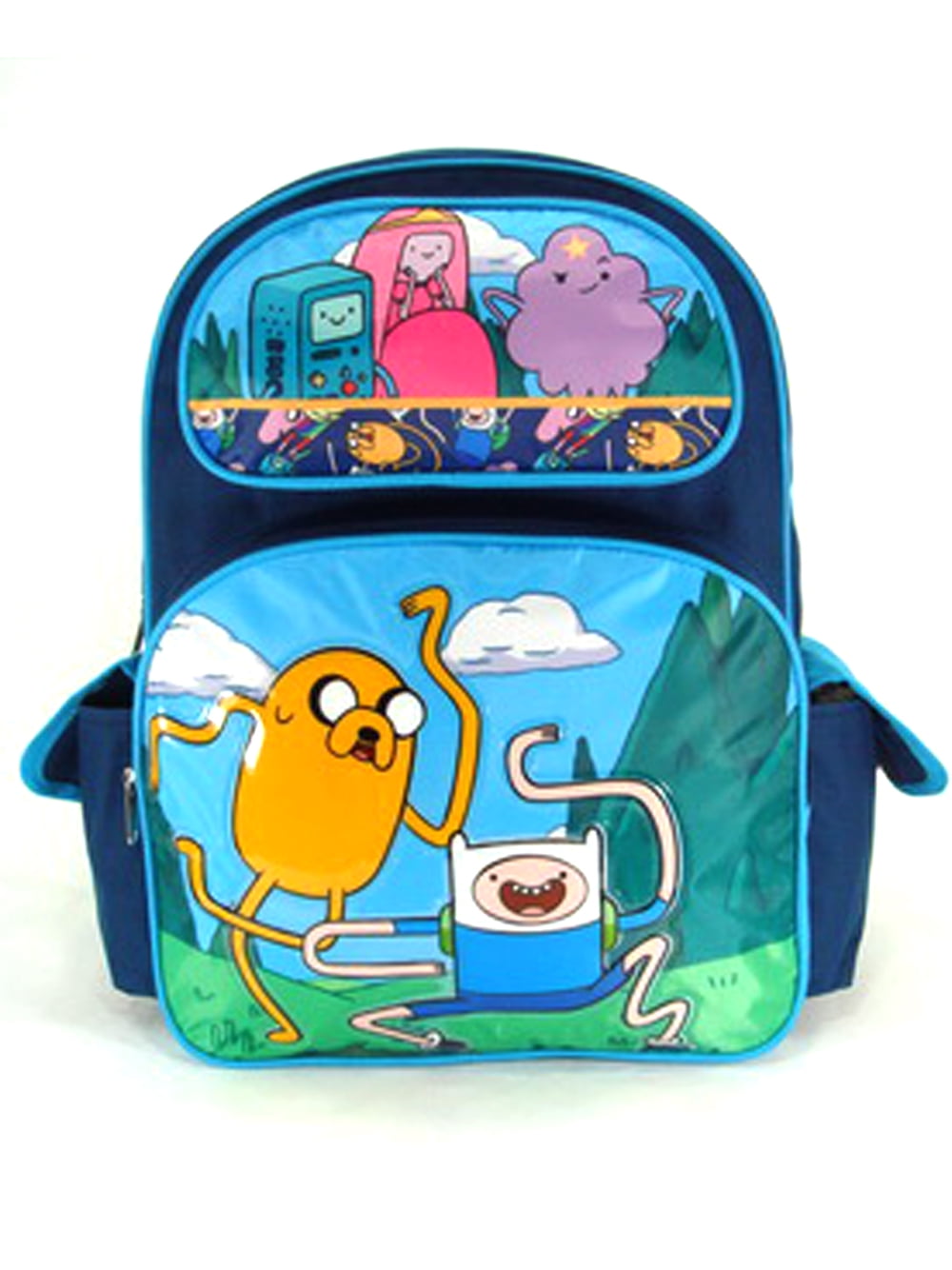Disney Adventure Time Unisex Codura Backpack, Blue, School or Day ...