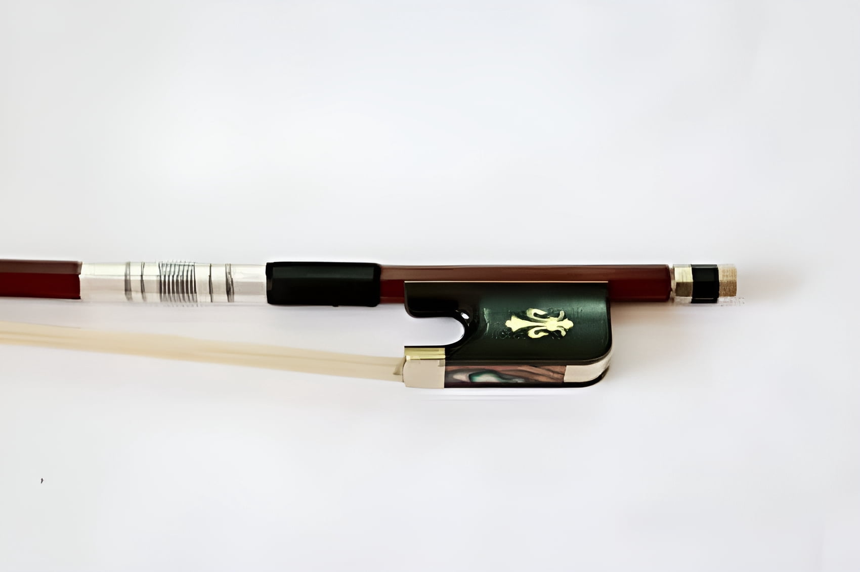 Full Size Cello Bow 4/4, Flower Inlay Ebony Frog - Walmart.com