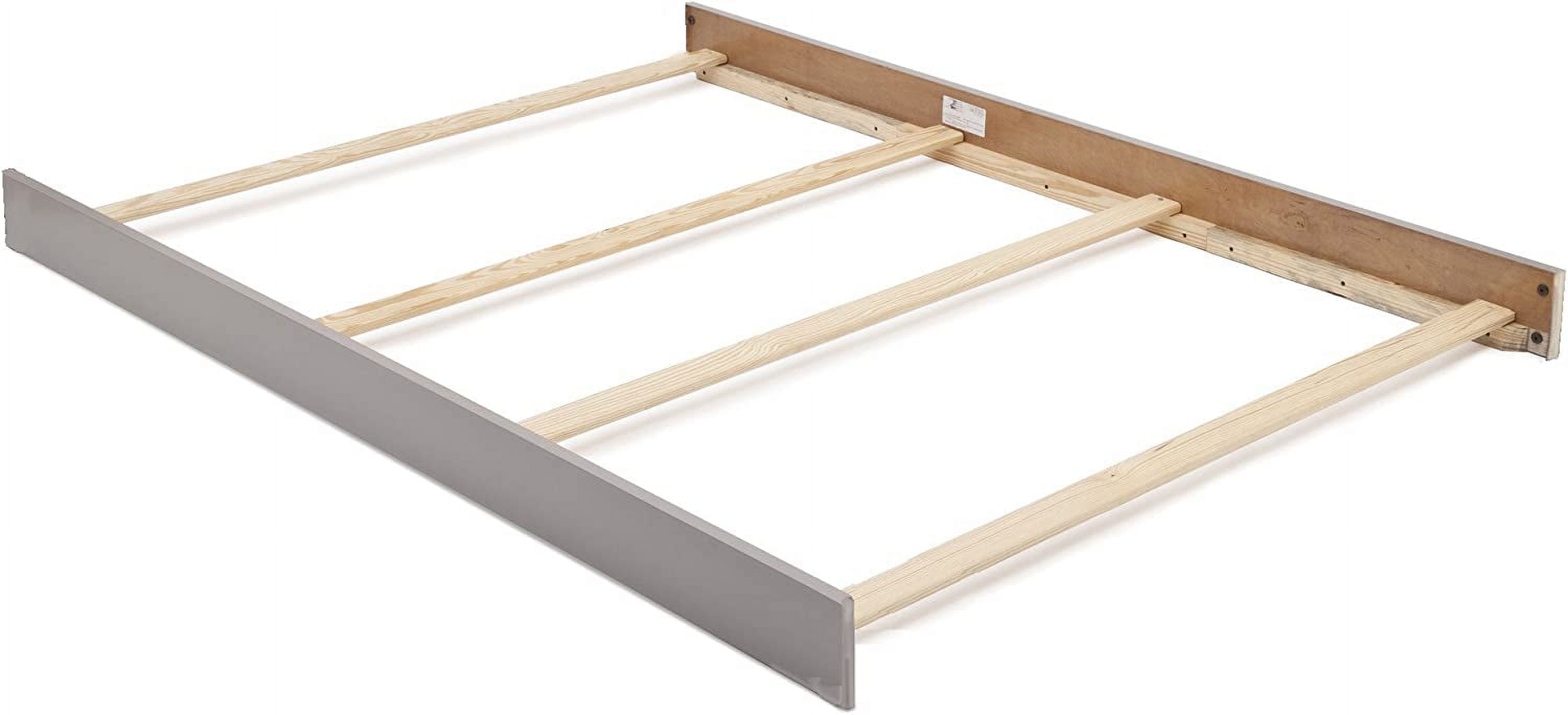 Full-Size Conversion Kit Bed Rails for Baby Cache Cribs (Gray ...