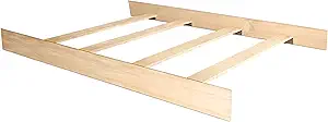 Full-Size Conversion Kit Bed Rails for Baby Cache Cribs (Natural ...