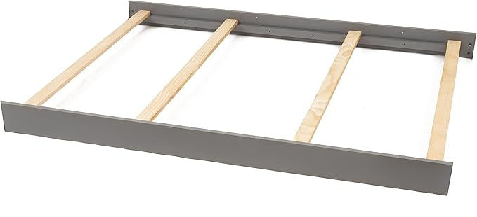 Full-Size Conversion Kit Bed Rails for Dolce Babi Cribs (Saddle Grey ...