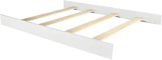 Full-Size Conversion Kit Bed Rails for Evolur Cribs (Aged White ...