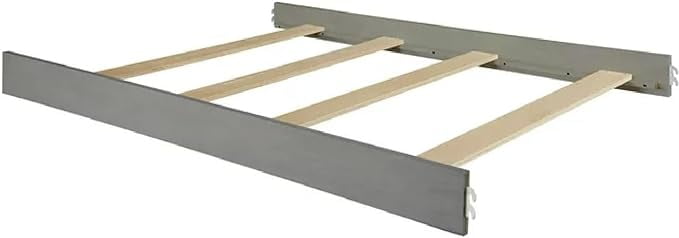 Full-Size Conversion Kit Bed Rails for Evolur Cribs (Distressed Slate ...