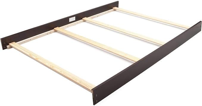 Full-Size Conversion Kit Bed Rails for Evolur Cribs (Espresso ...