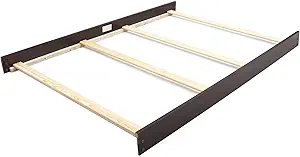 Full-Size Conversion Kit Bed Rails for Sorelle Cribs (Espresso, Model ...